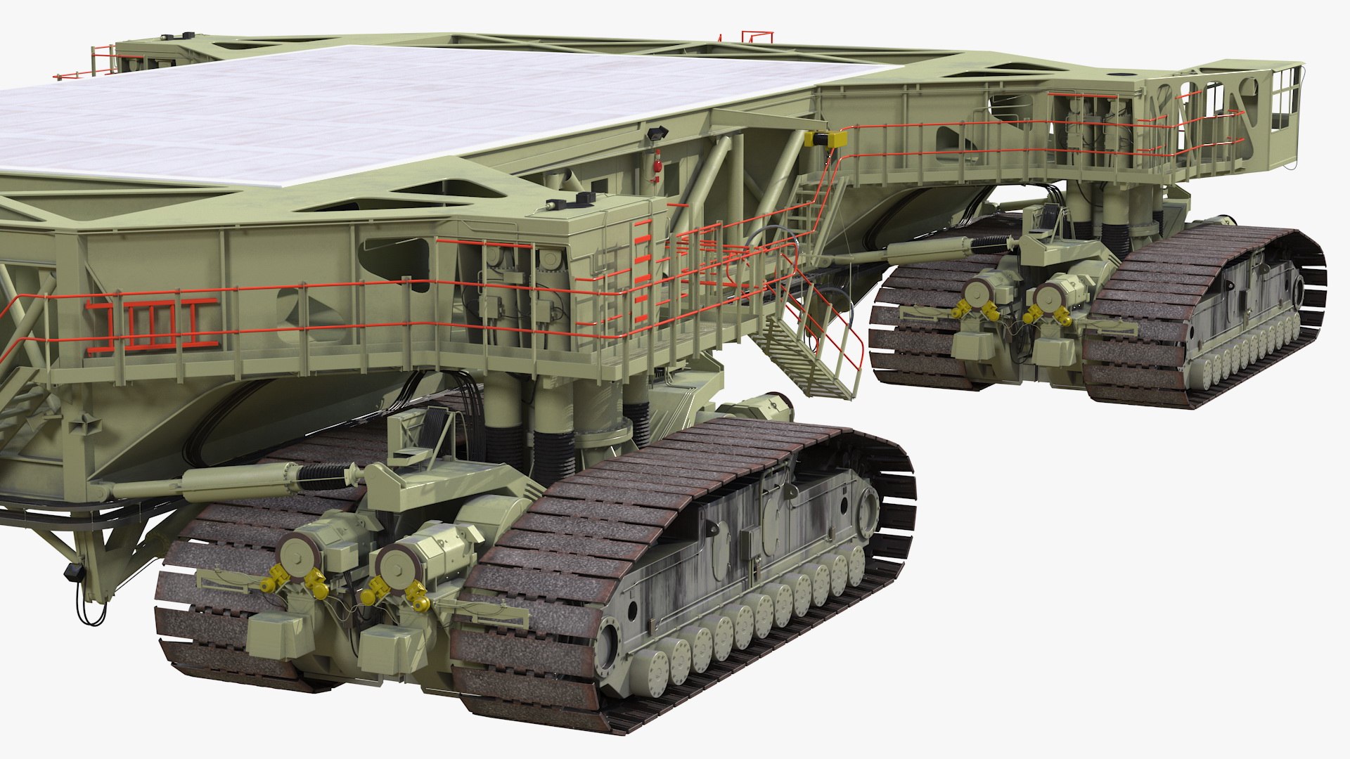 3D Mobile Launcher Platform Crawler Model - TurboSquid 1576874