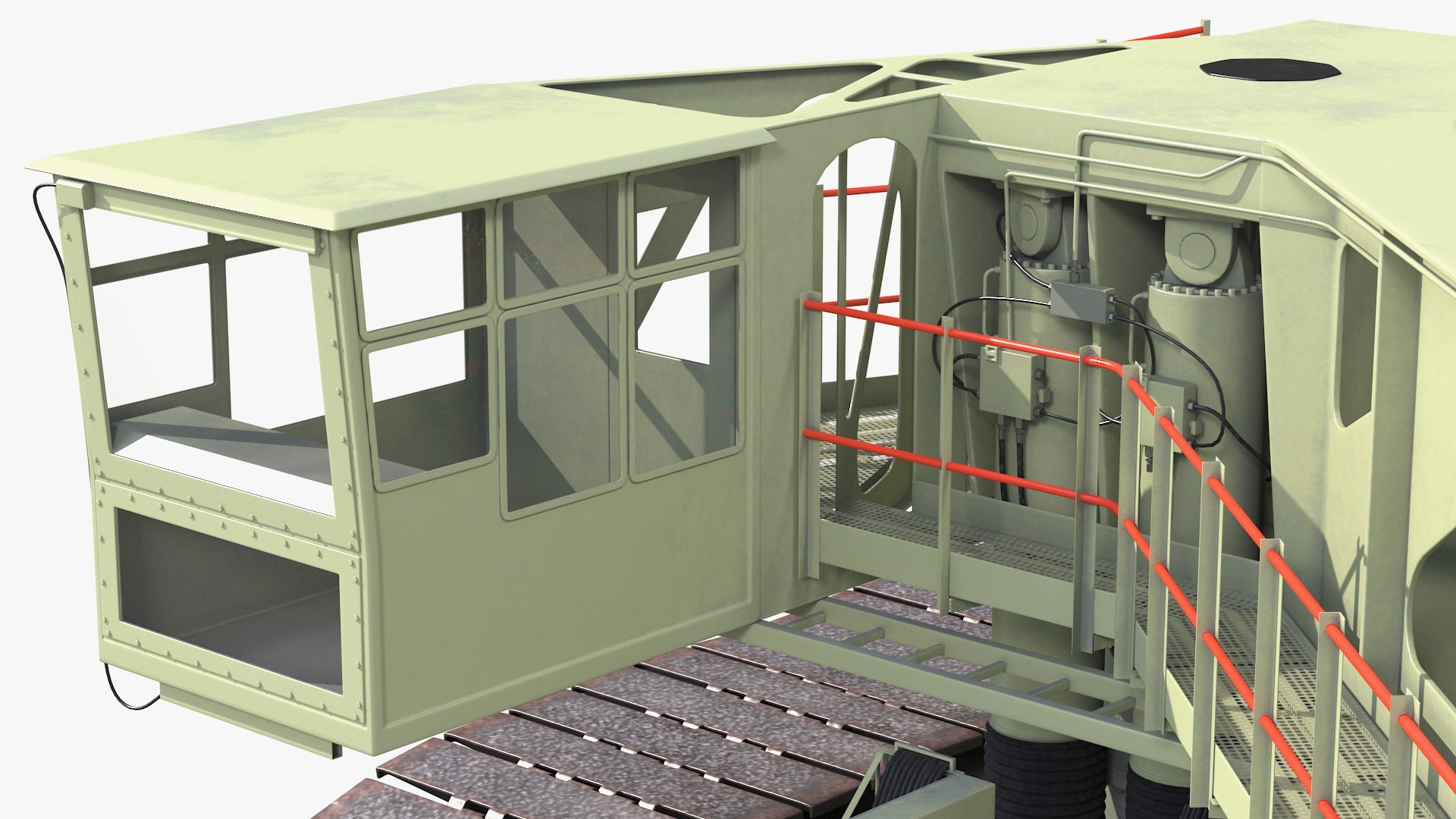 3D Mobile Launcher Platform Crawler Model - TurboSquid 1576874