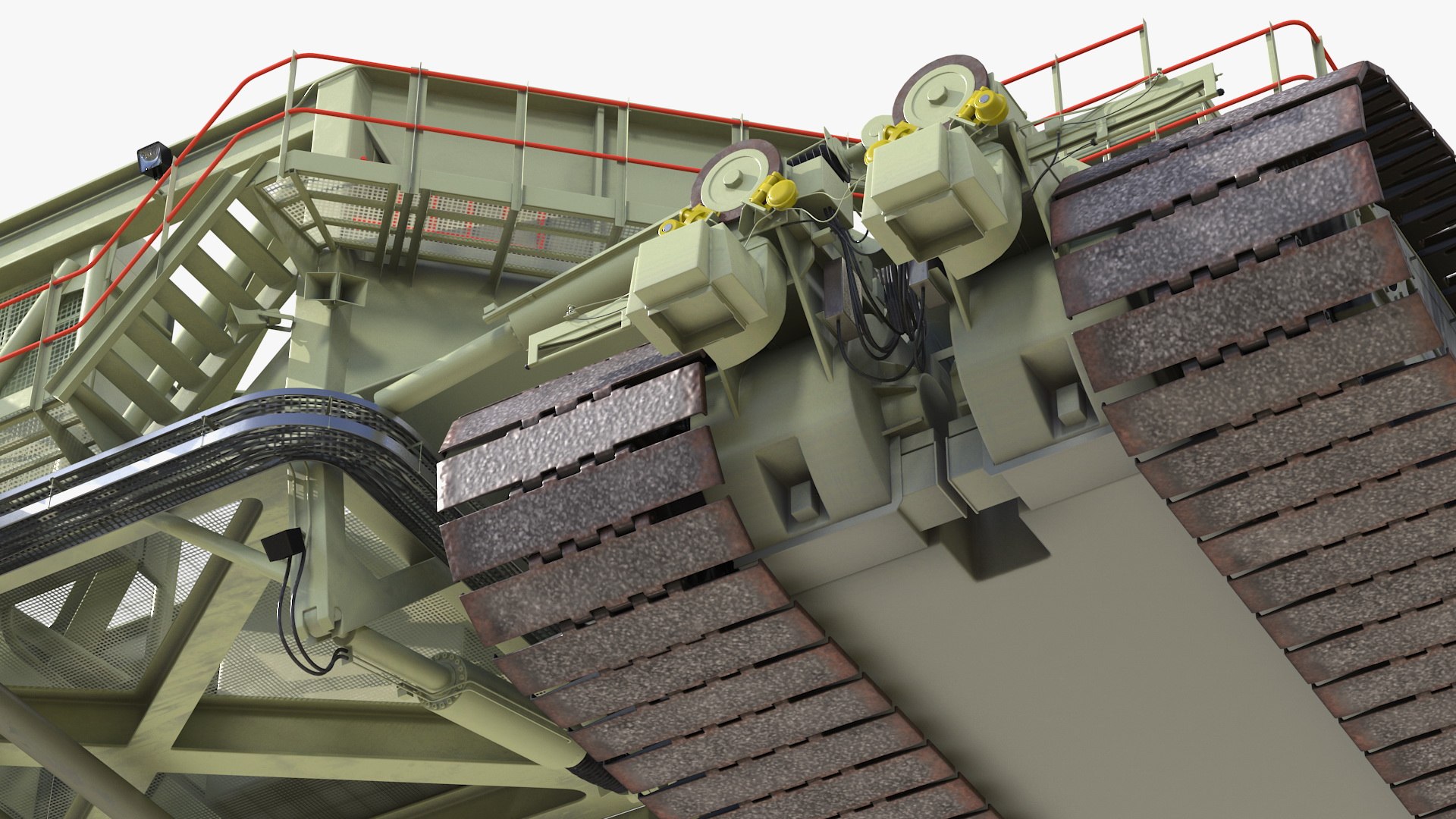 3D mobile launcher platform crawler model - TurboSquid 1576874