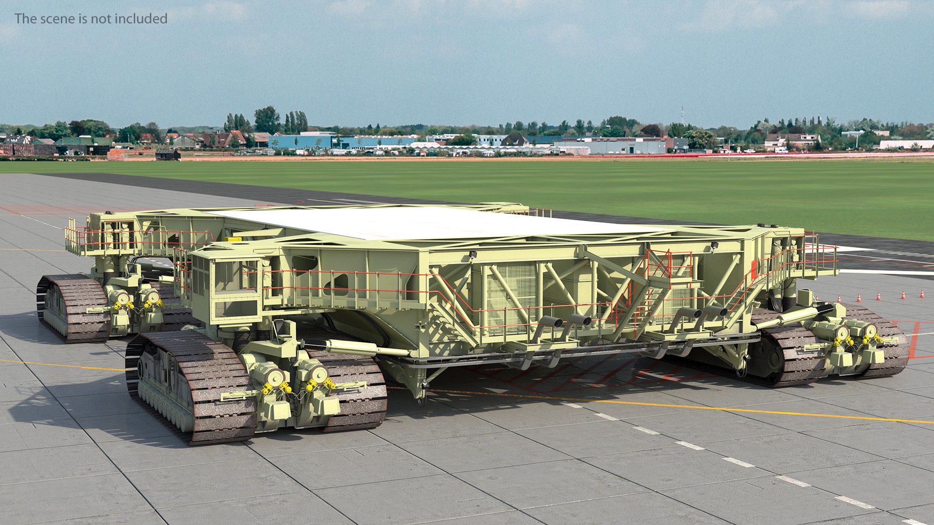 3D Mobile Launcher Platform Crawler Model - TurboSquid 1576874