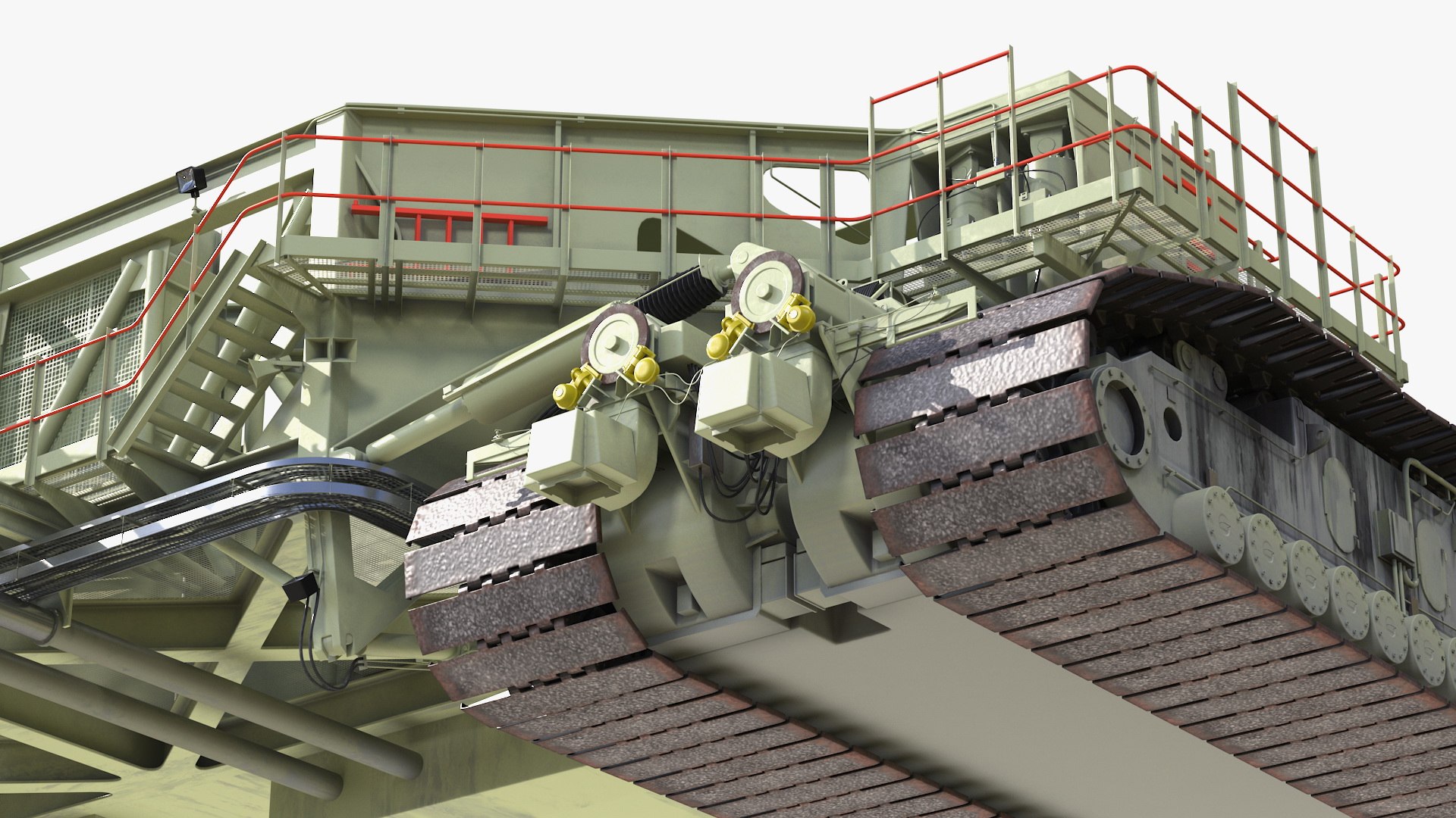 3D mobile launcher platform crawler model - TurboSquid 1576874