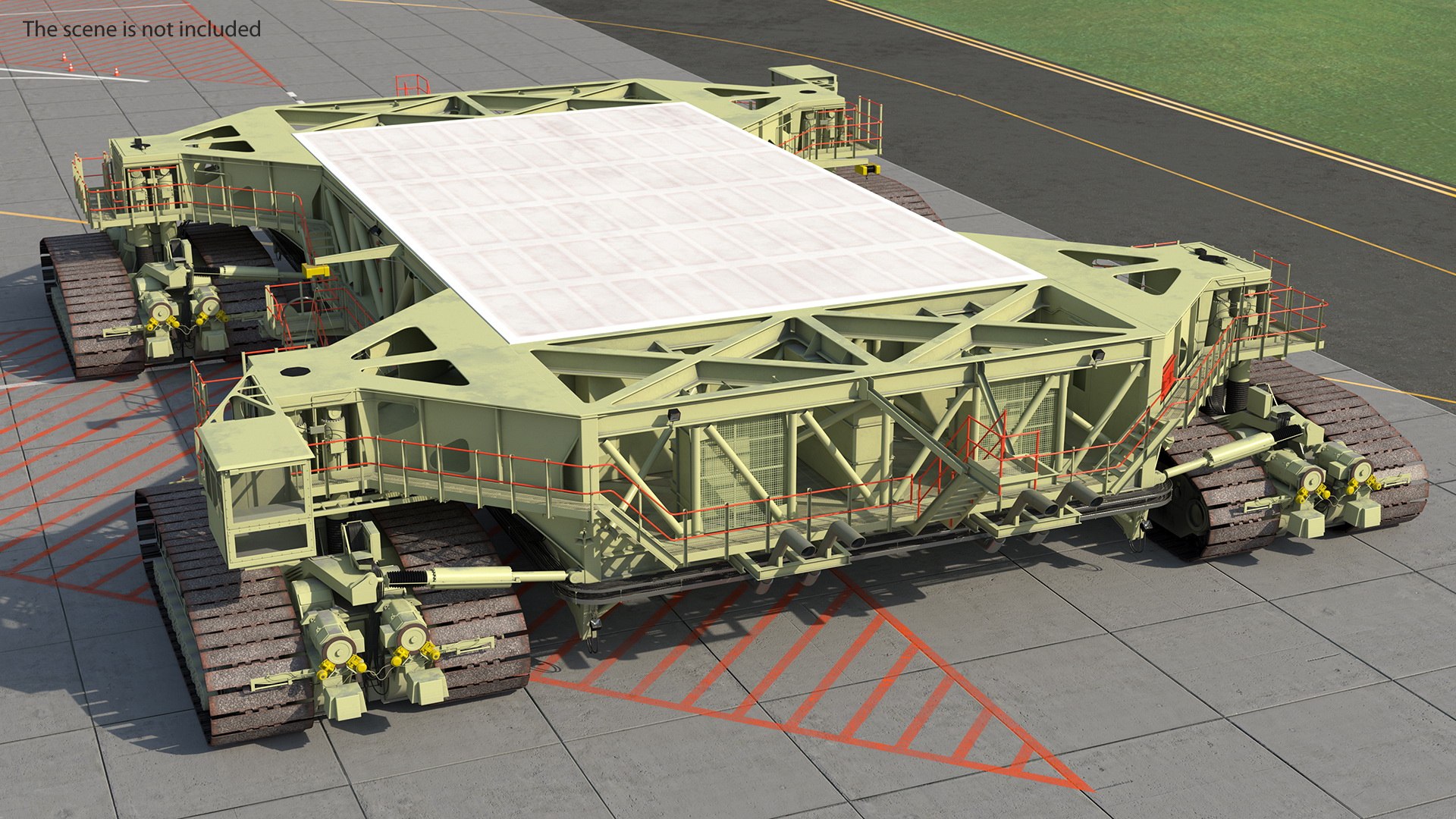 3D Mobile Launcher Platform Crawler Model - TurboSquid 1576874