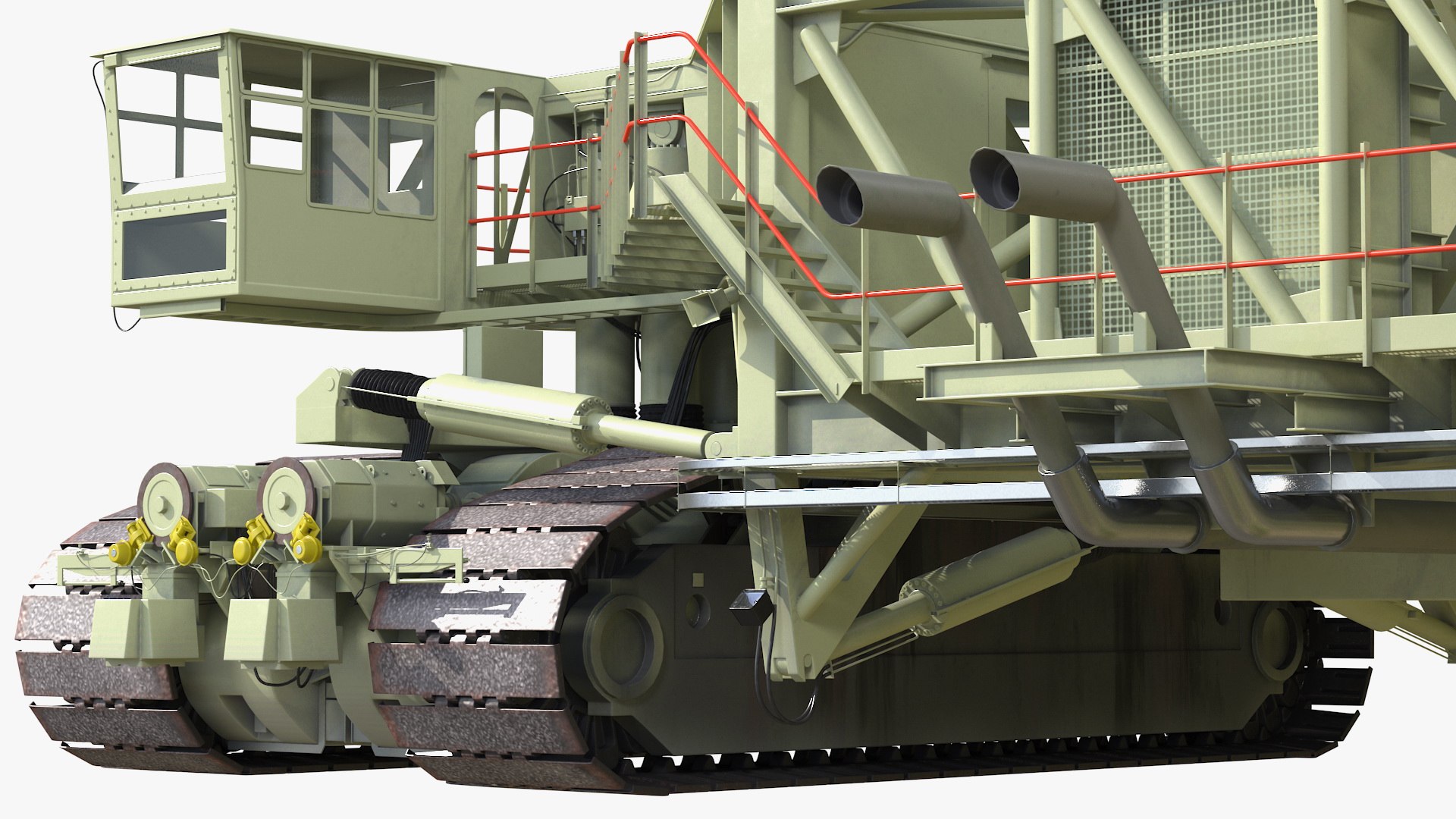 3D mobile launcher platform crawler model - TurboSquid 1576874