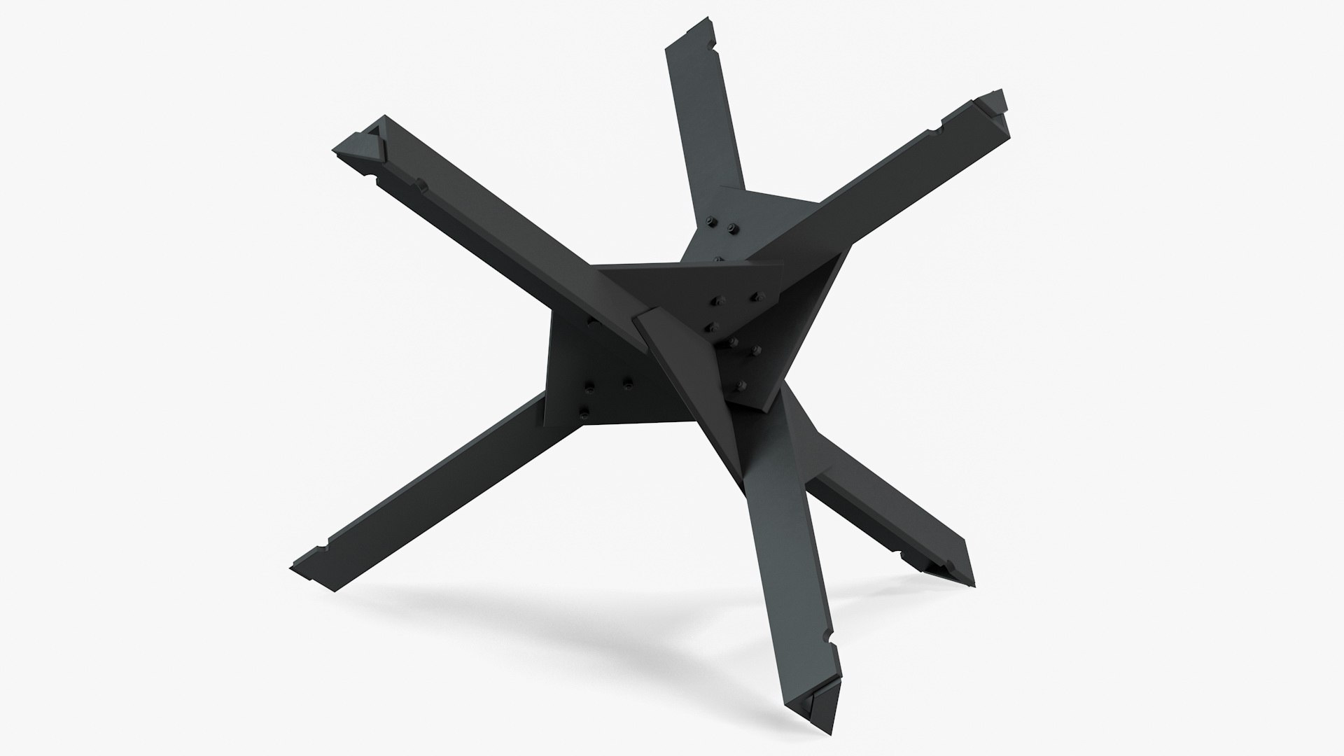 3D czech hedgehog anti tank - TurboSquid 1606758