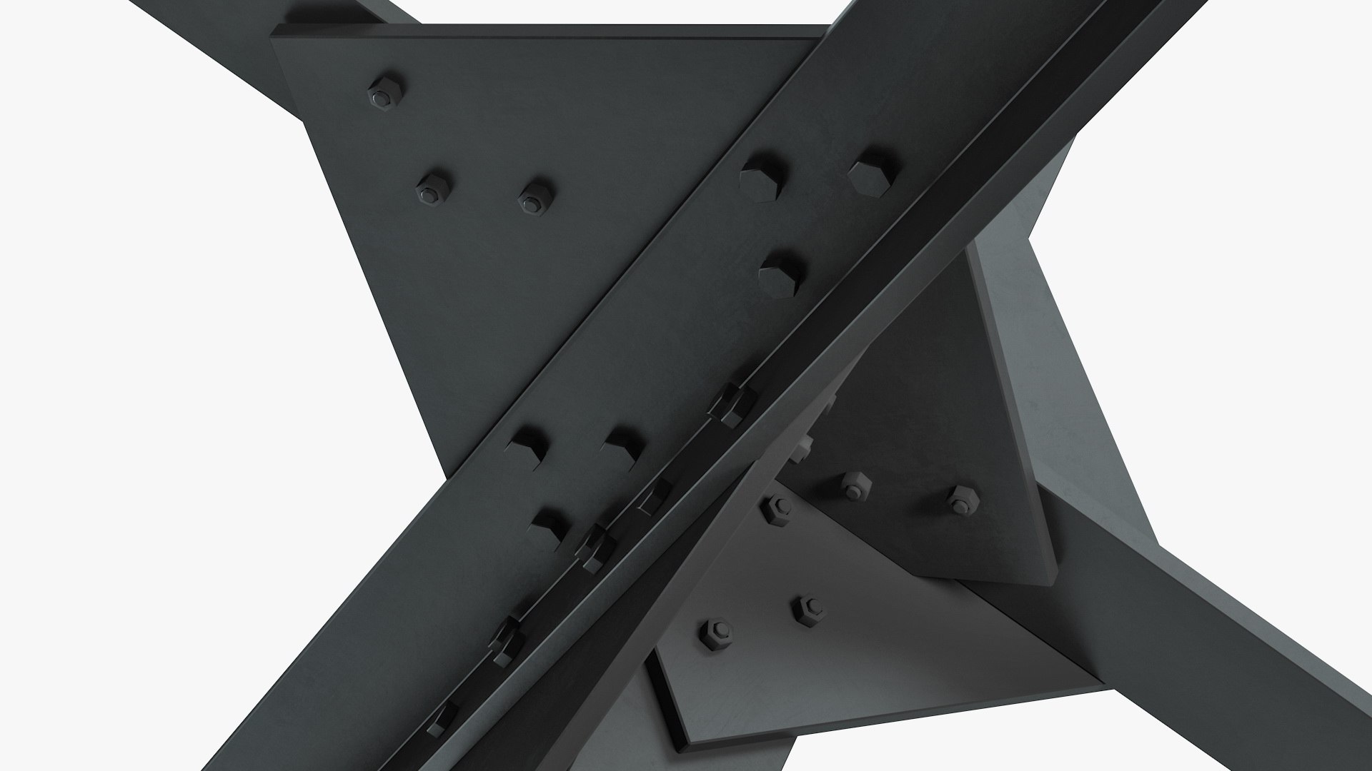 3D czech hedgehog anti tank - TurboSquid 1606758