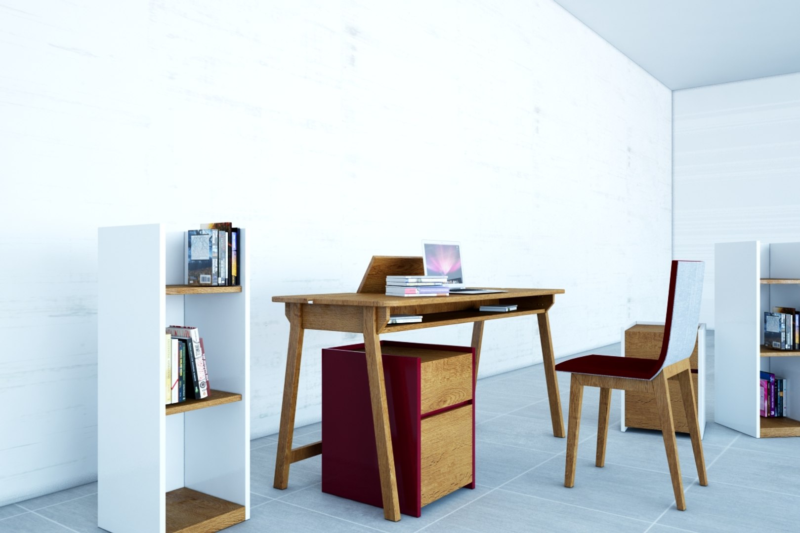 3d model space working