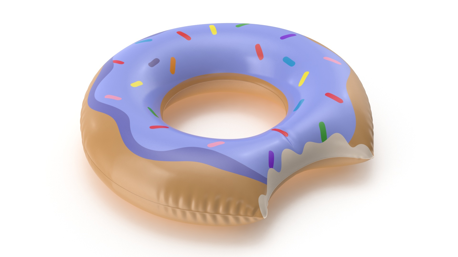 3D Giant Blue Top Donut Pool Float - TurboSquid 1757130
