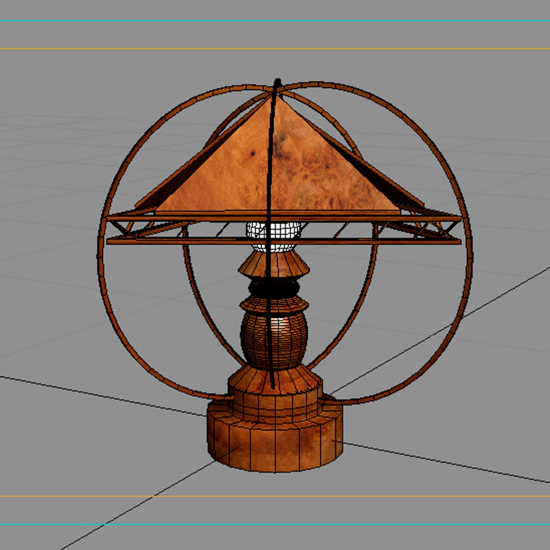 3D Table Lamp - TurboSquid 2058276