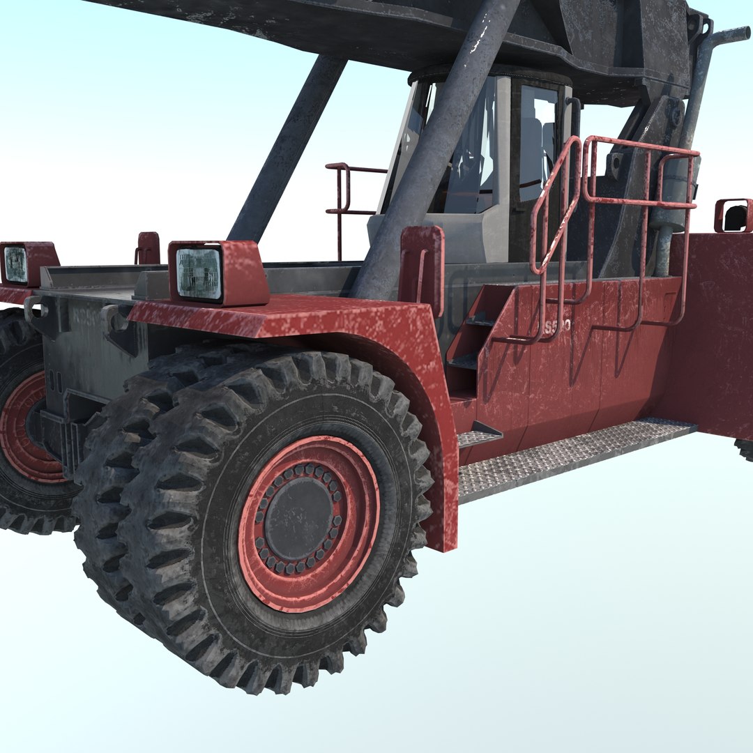 Container Loader 3D Model - TurboSquid 1552752