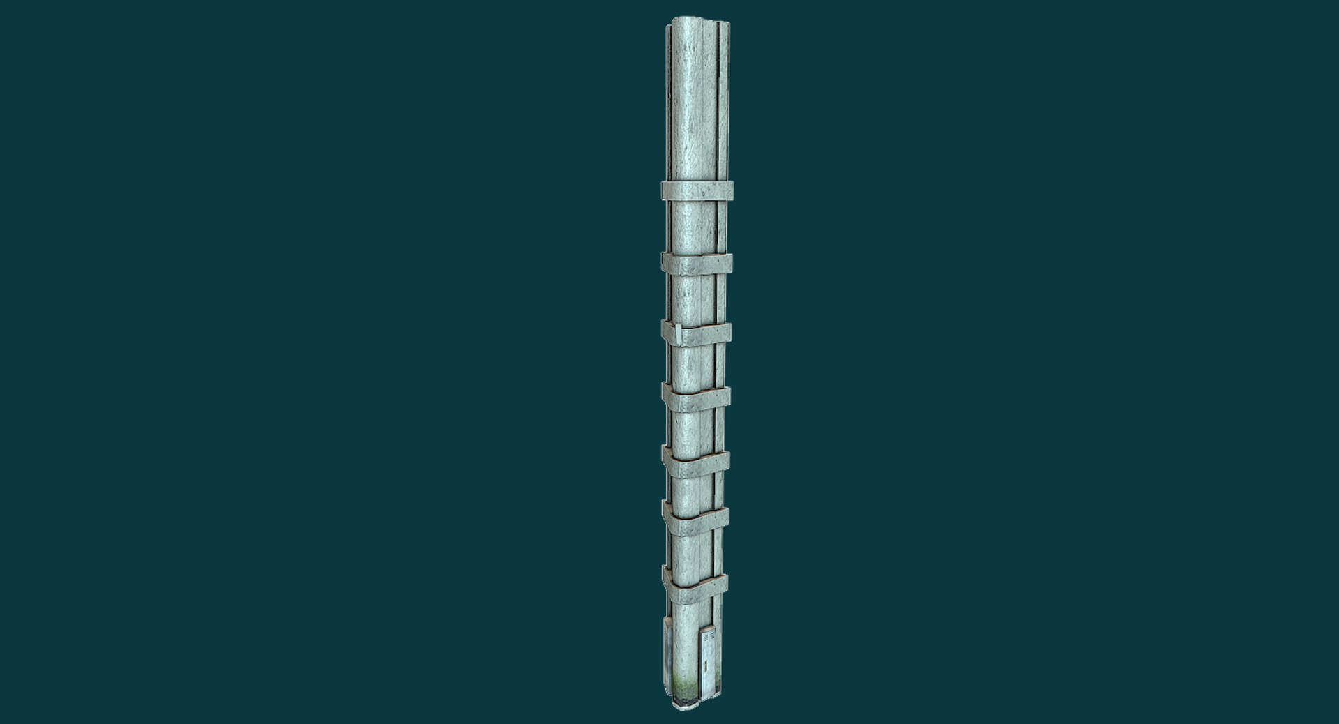 Electrical Post 3d Model