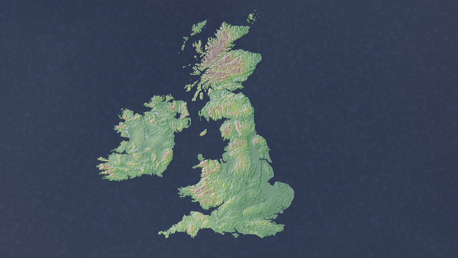 UK Map 3D Model - TurboSquid 2020842