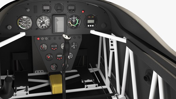 Aerobatic aircraft cockpit air 3D model - TurboSquid 1486247