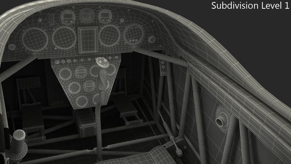 Aerobatic aircraft cockpit air 3D model - TurboSquid 1486247