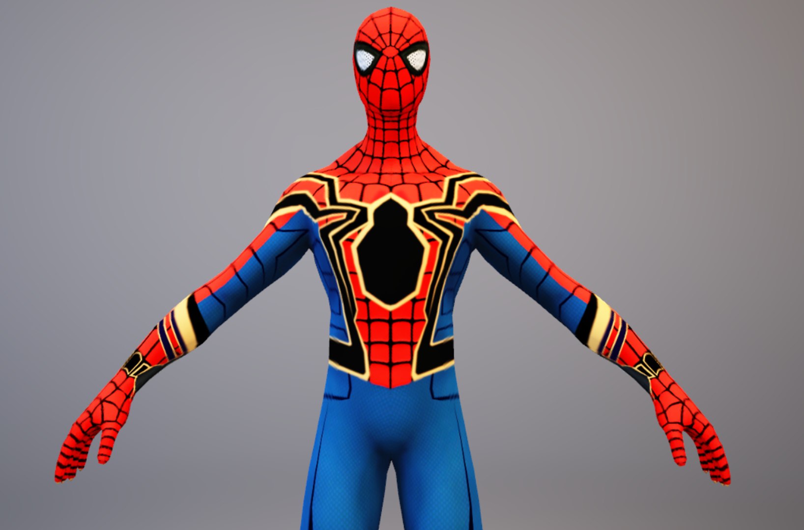 Spider-man Infinity War 3D Model - TurboSquid 1191380