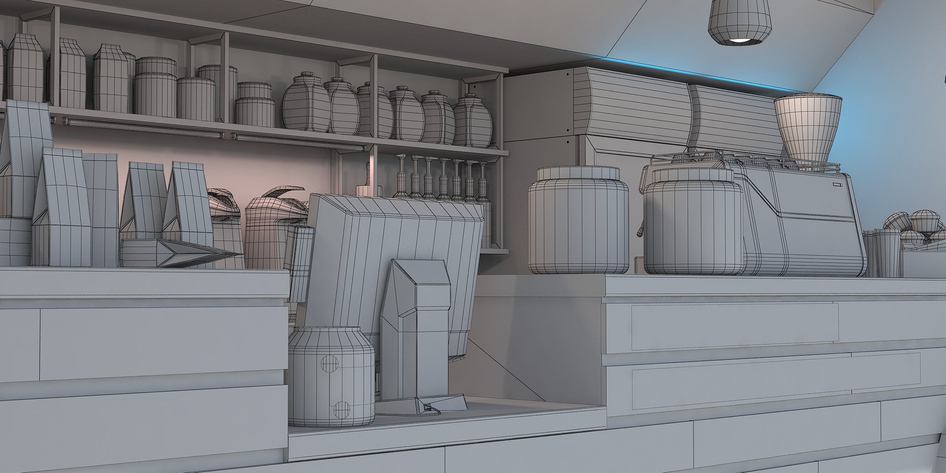 Container Coffee Shop 3D Model - TurboSquid 1193329