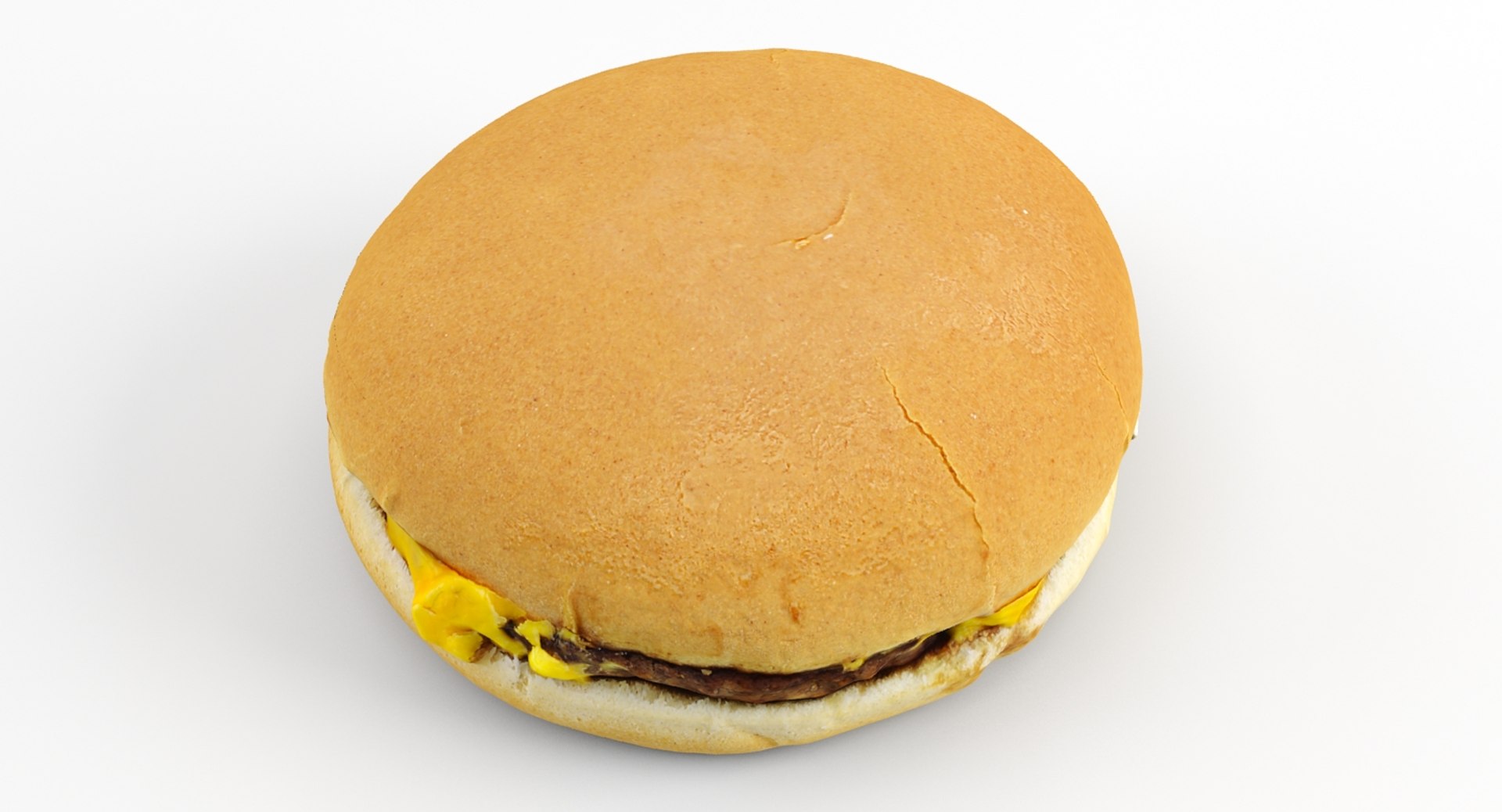 3d realistic cheeseburgers model