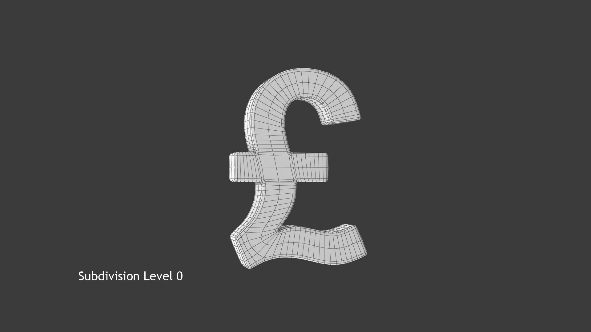 Pound Sign 3D Model - TurboSquid 1380992