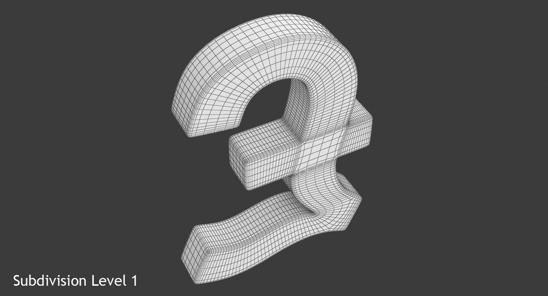 Pound Sign 3D Model - TurboSquid 1380992