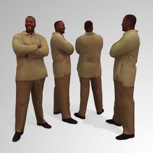 people casual 3d model