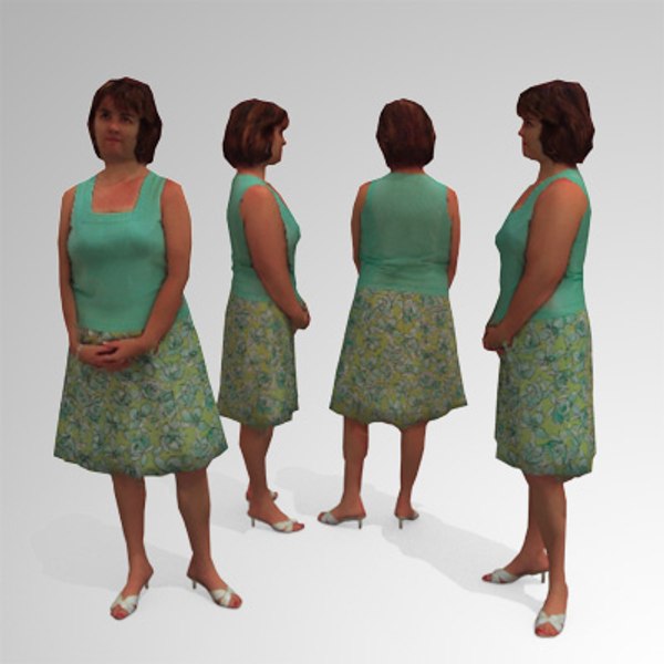 people casual 3d model