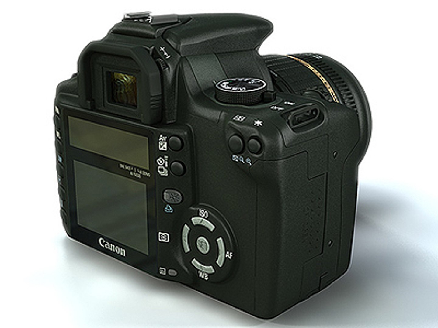 3d 3ds eos canon 350d slr