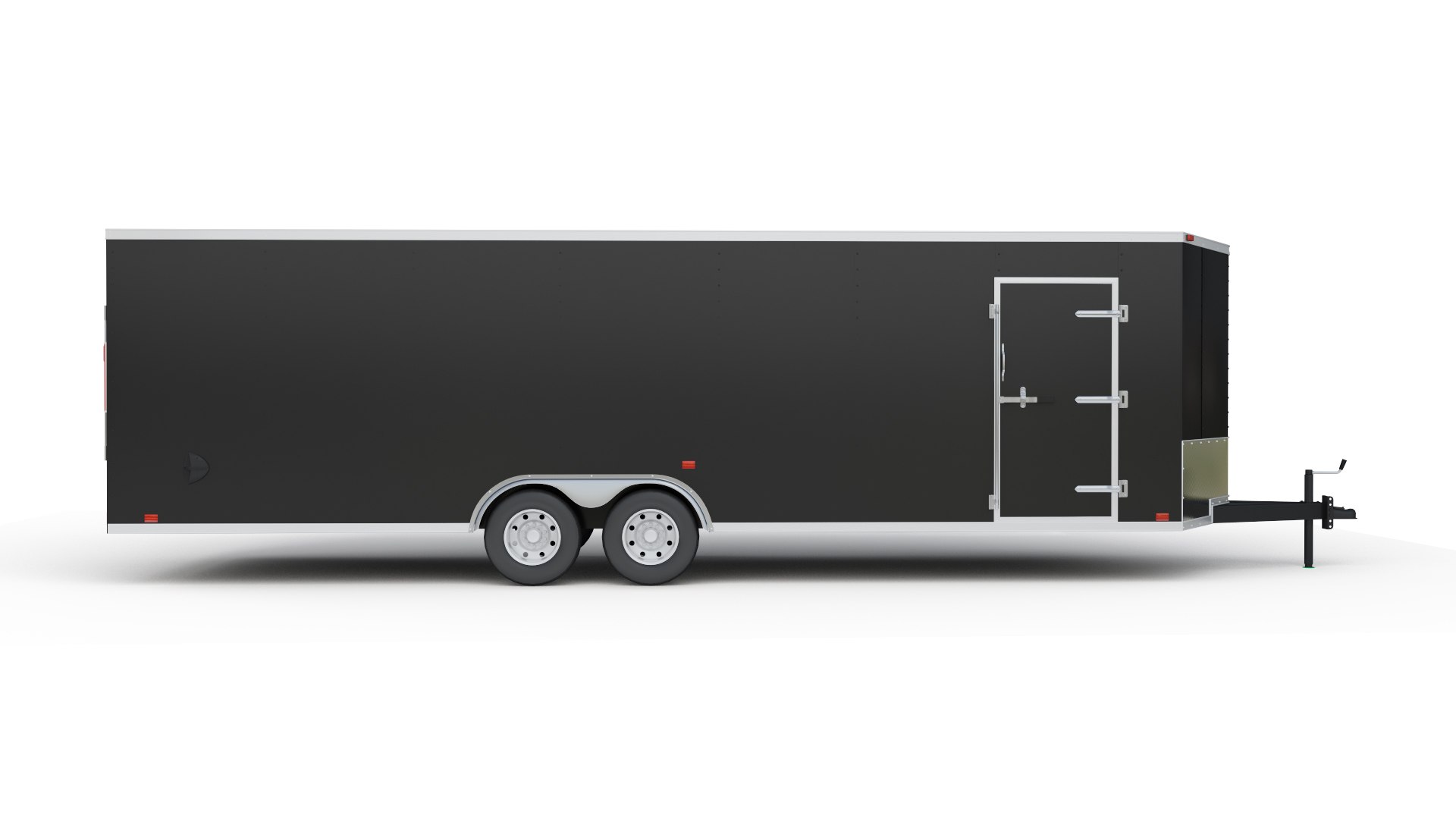 Trailers 4 In 1 3D - TurboSquid 2031961