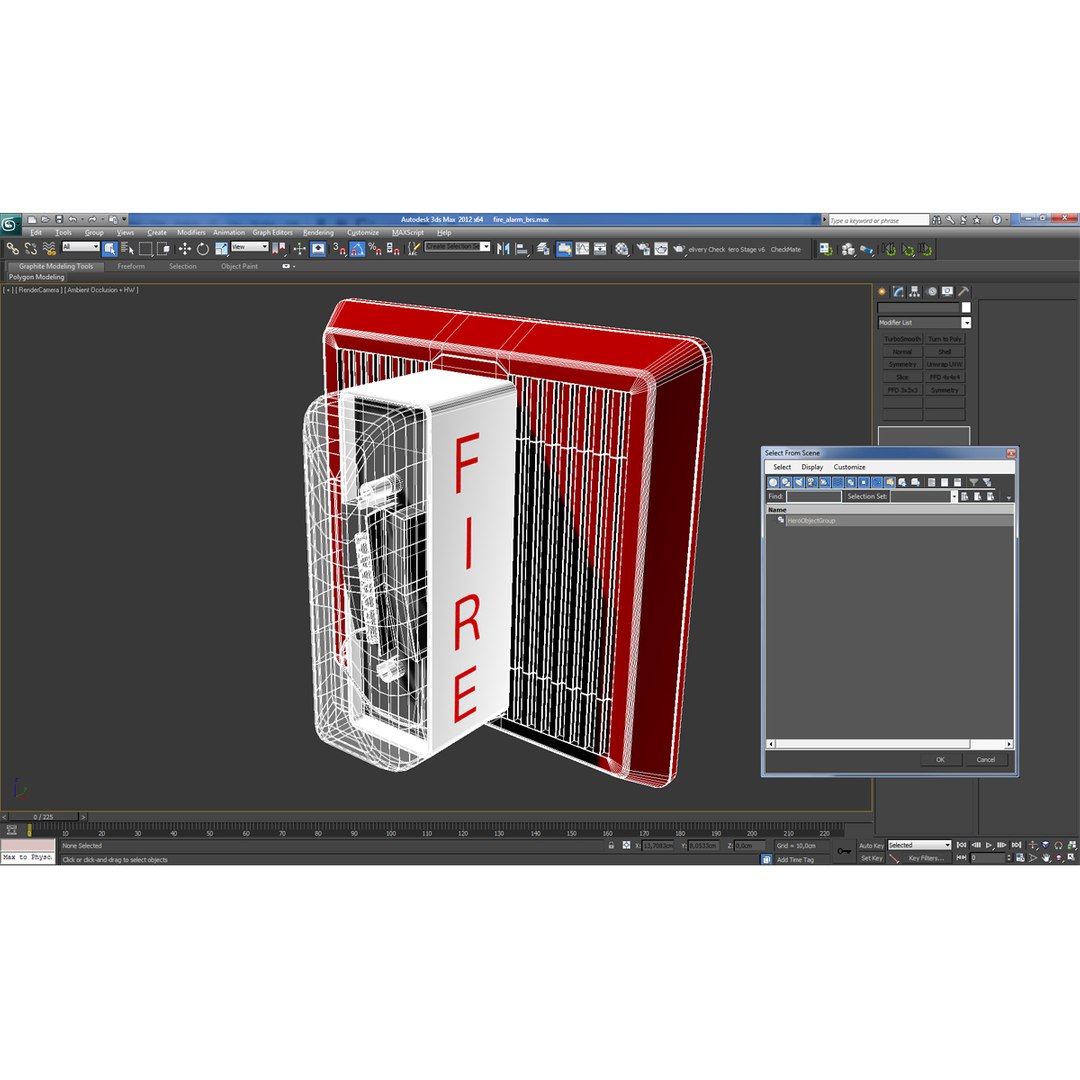 Alarm Wheelock Mt-24 3d Model