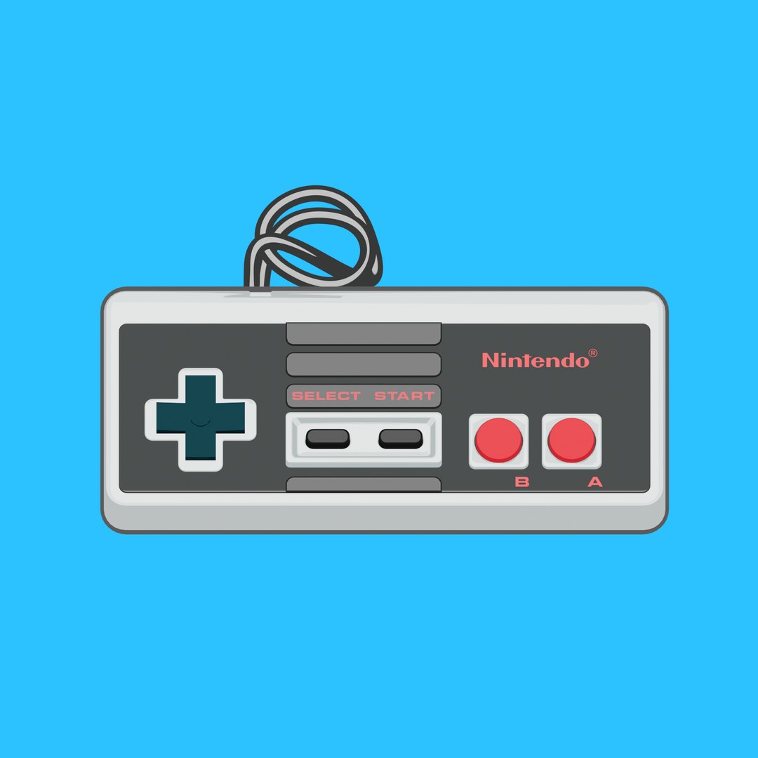 3D Nintendo Stick - TurboSquid 2336809