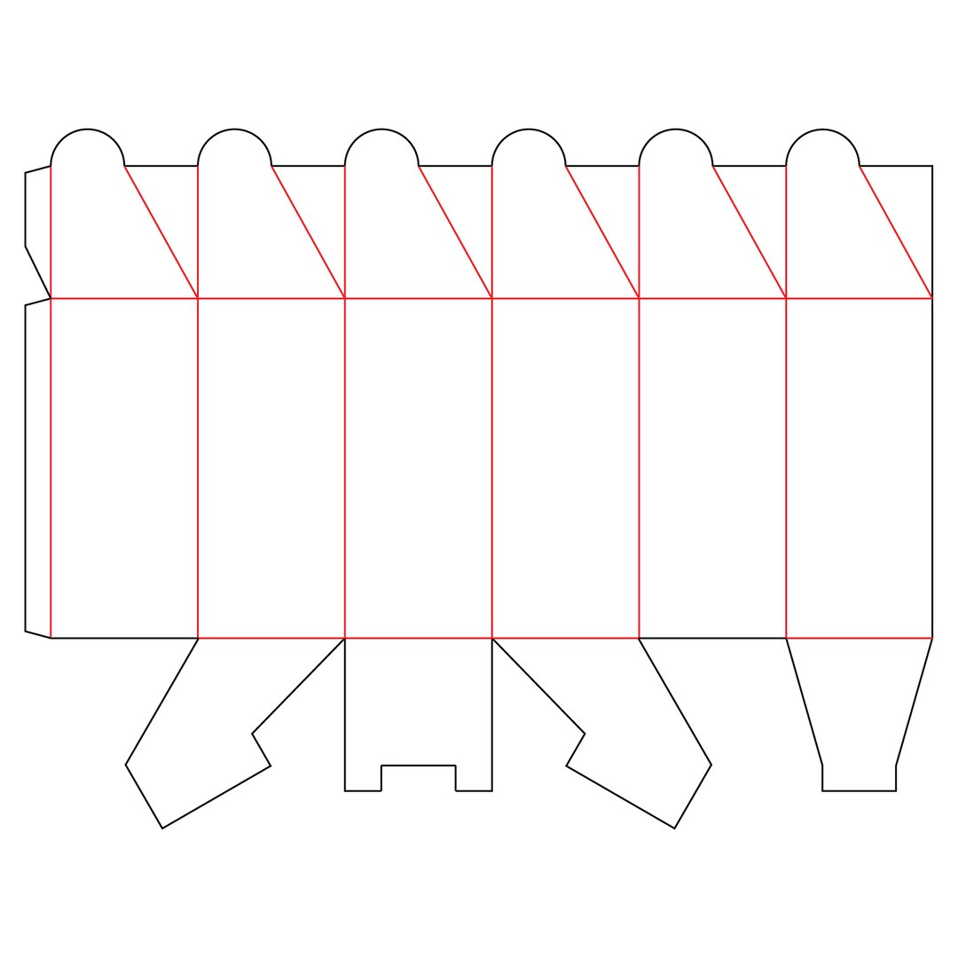3D Hexagonal Box Packaging Box 200x85x85mm - TurboSquid 2316592