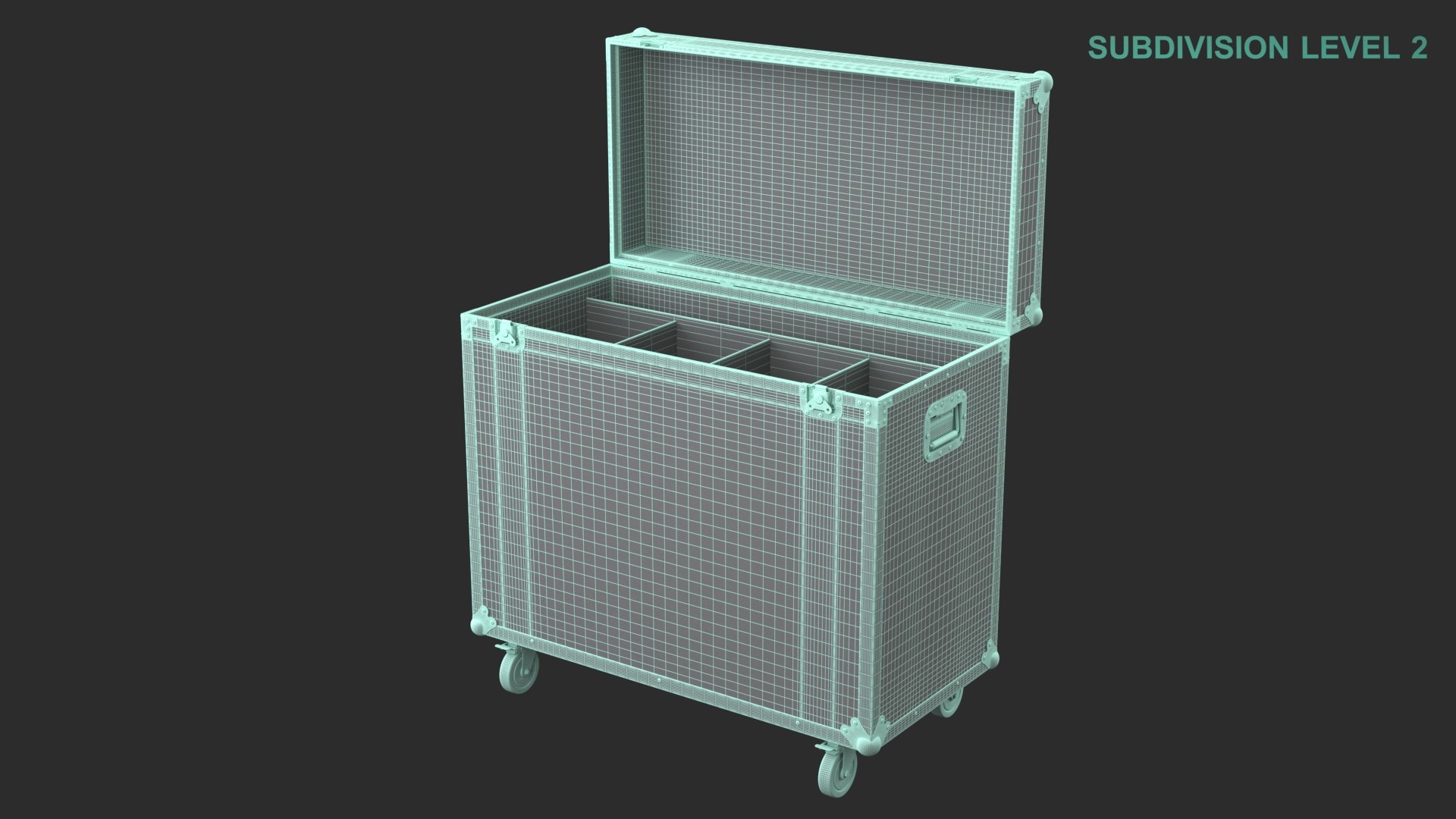 3D Open Music Case Model - TurboSquid 2161638