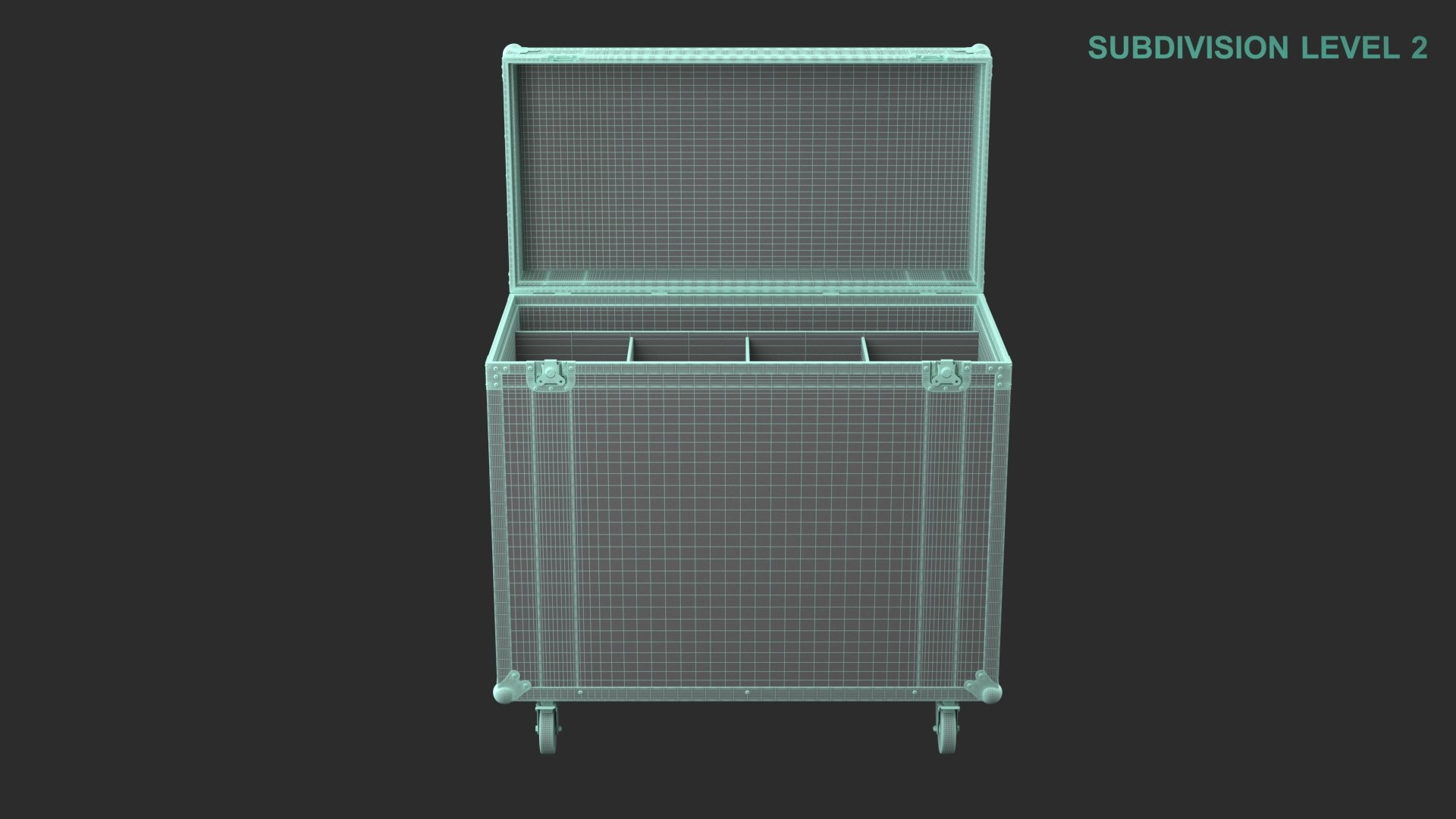 3D Open Music Case Model - TurboSquid 2161638