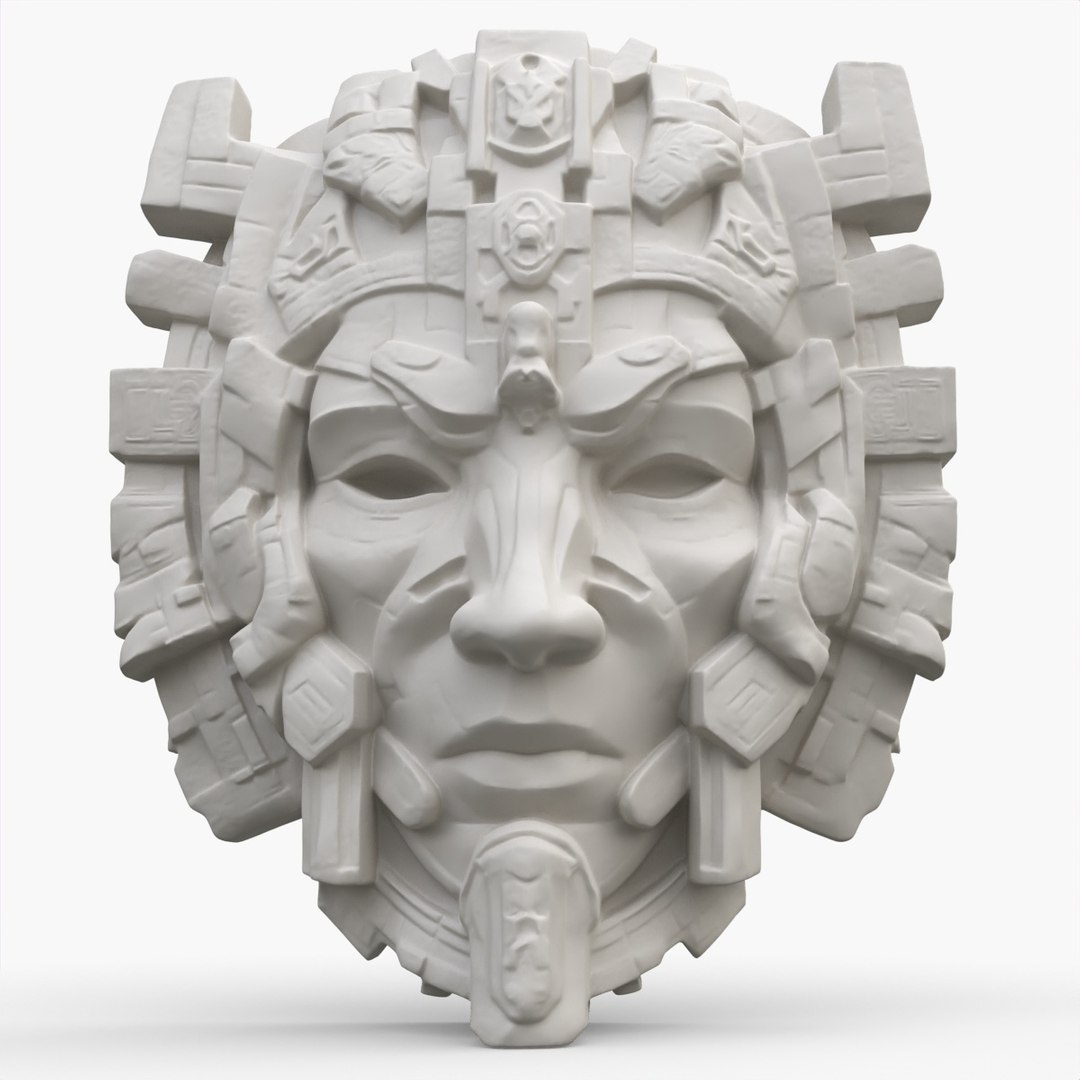 3D Model Aztec Masks 4 - TurboSquid 2188065