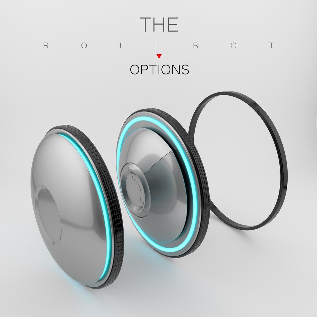 Cute Rolling Bot Max