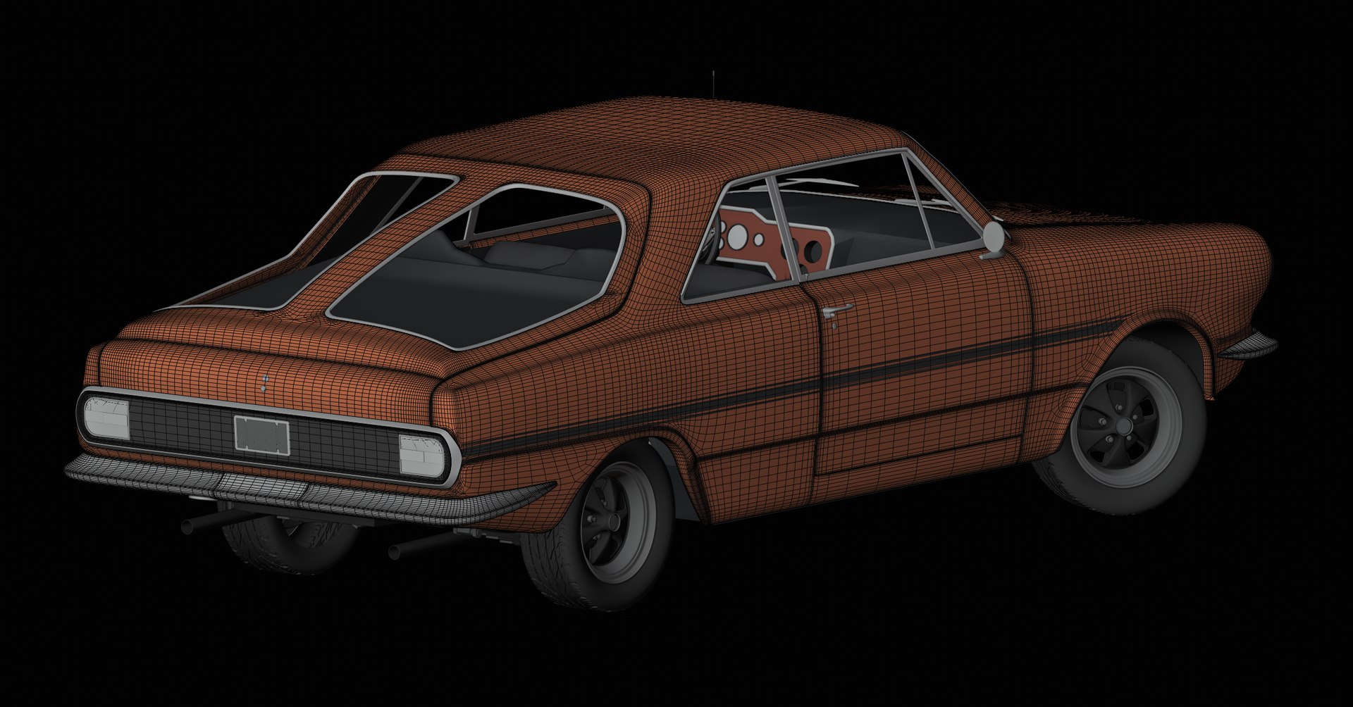 3D Ika Torino Sedan Model | 1148607 | TurboSquid
