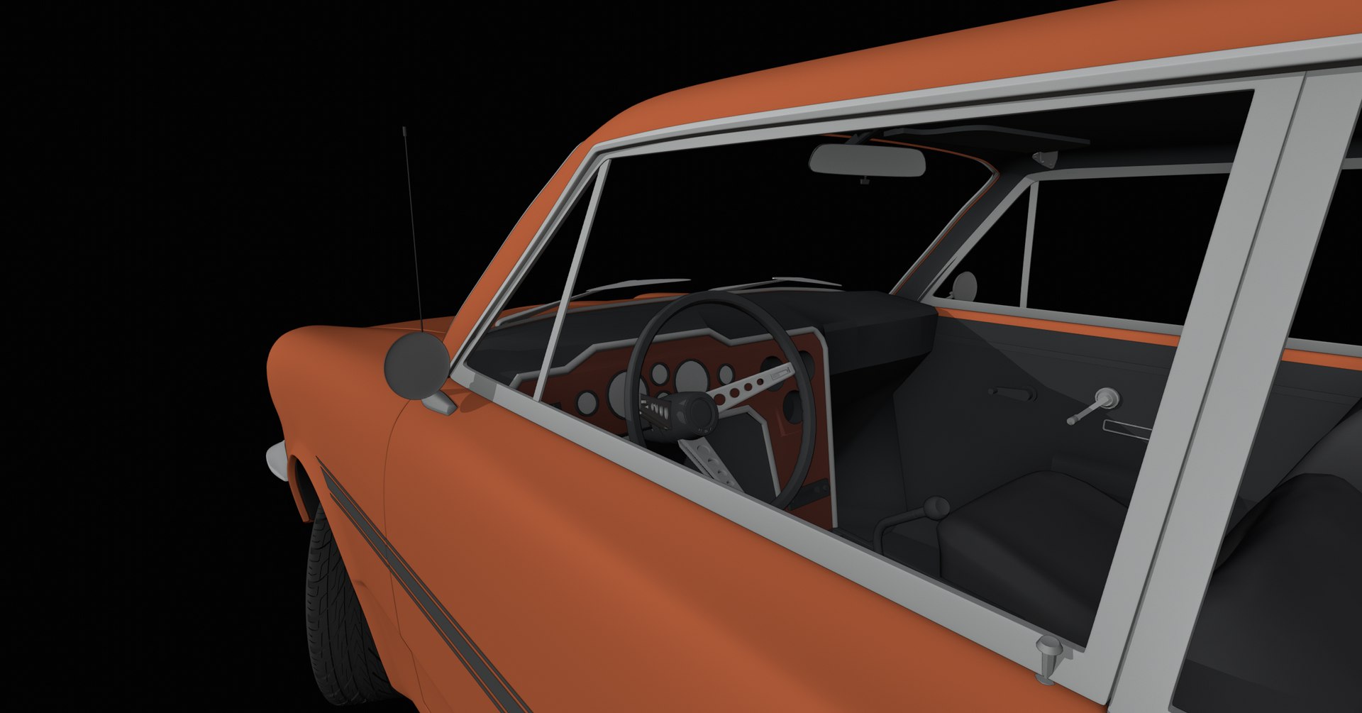 3D Ika Torino Sedan Model | 1148607 | TurboSquid
