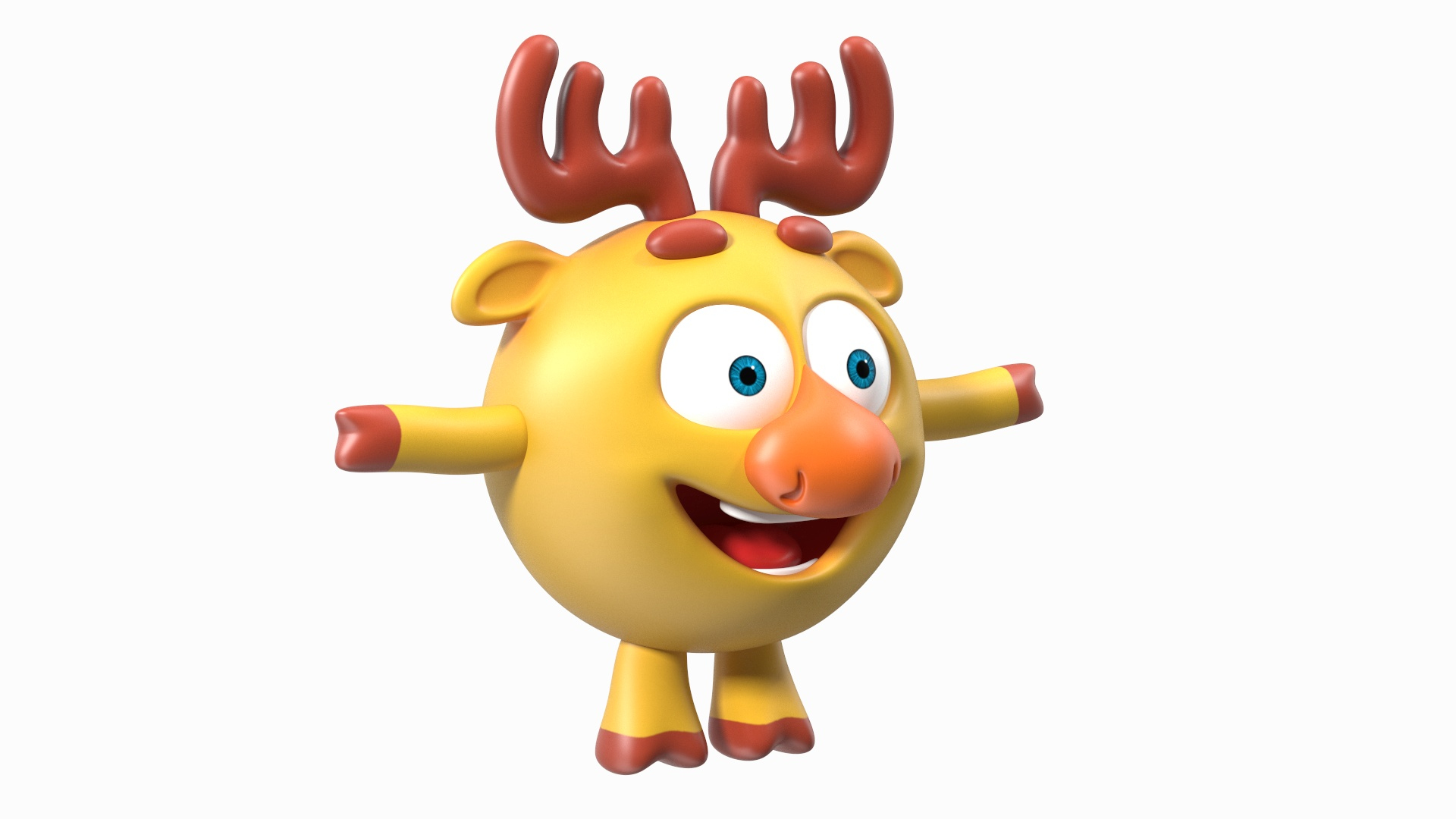 3D Dokko Character Kikoriki Rigged - TurboSquid 2124300