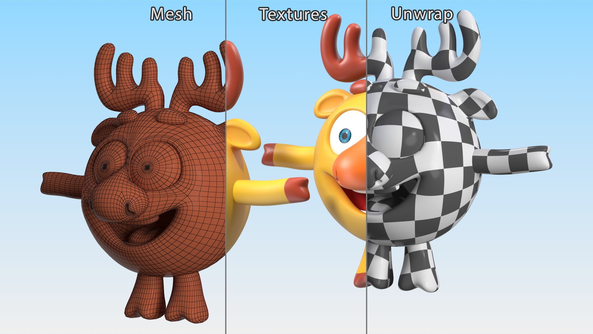 3D Dokko Character Kikoriki Rigged - TurboSquid 2124300
