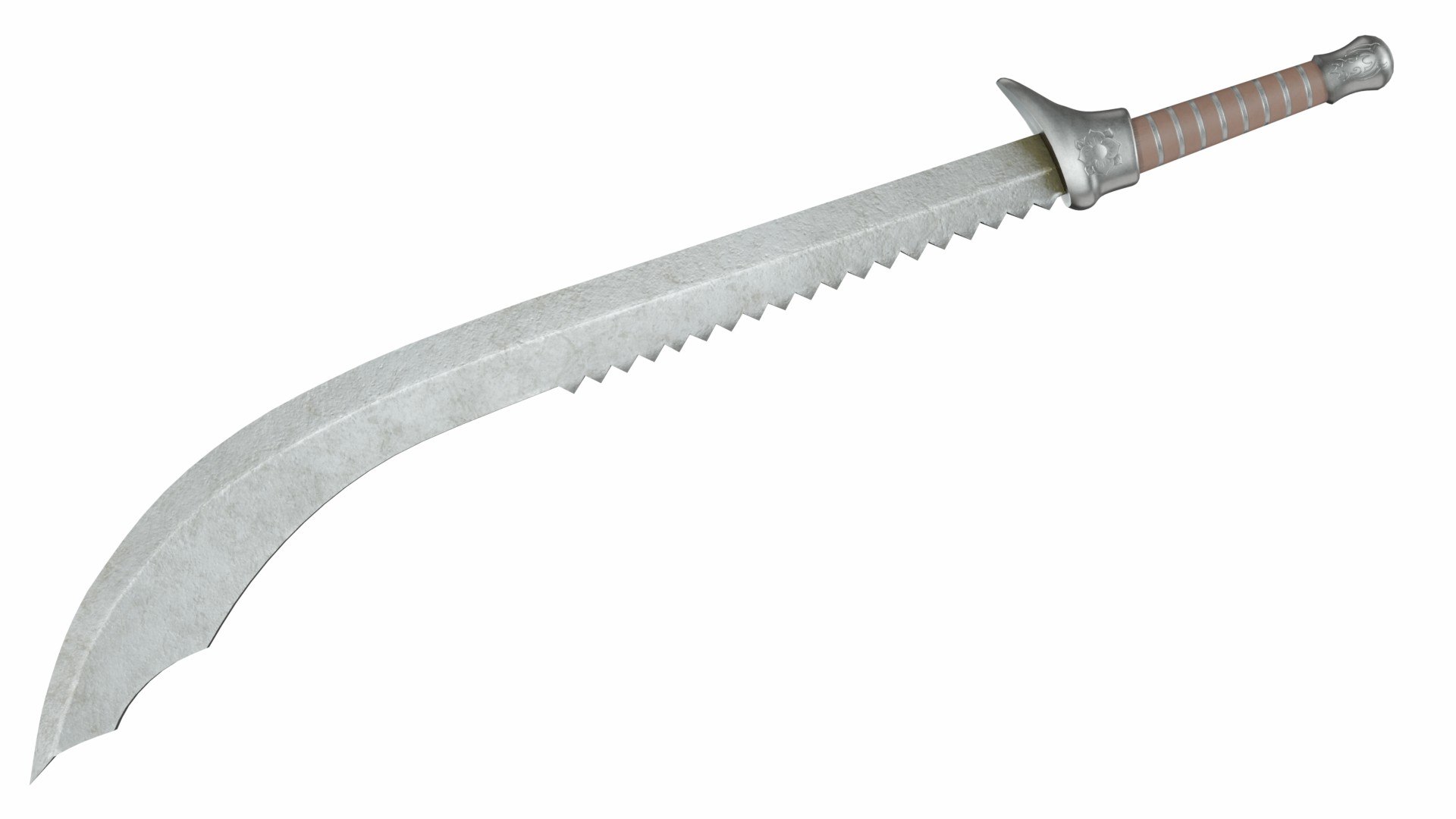 Curved Sword 13 3D Model - TurboSquid 2048929
