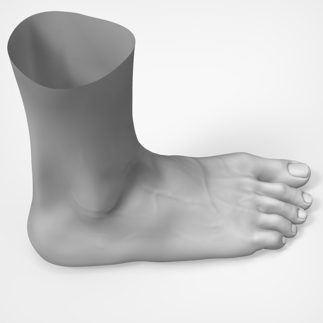 3D Beauty Foot Model - TurboSquid 1218498