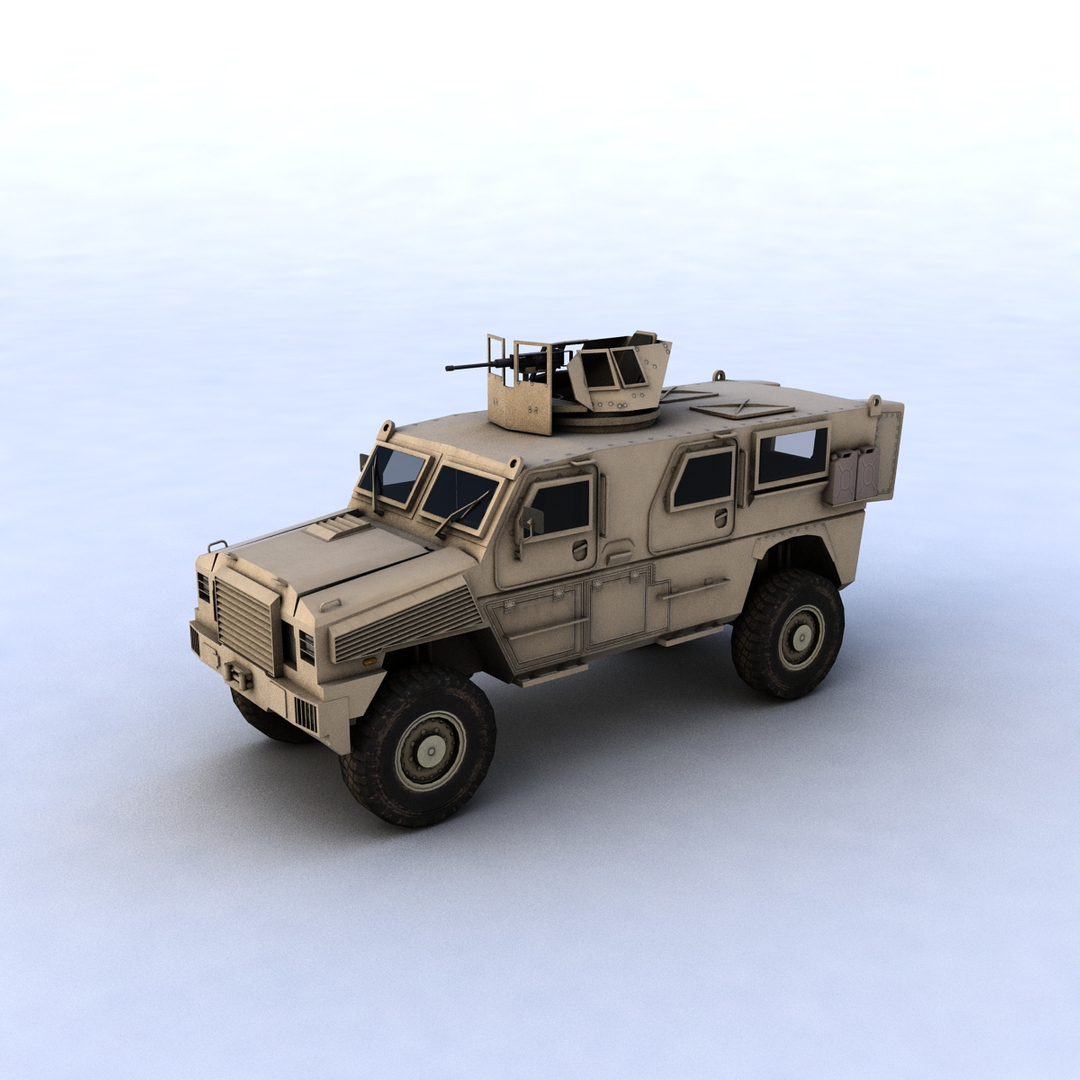 3ds Max Rg-33 Vehicle