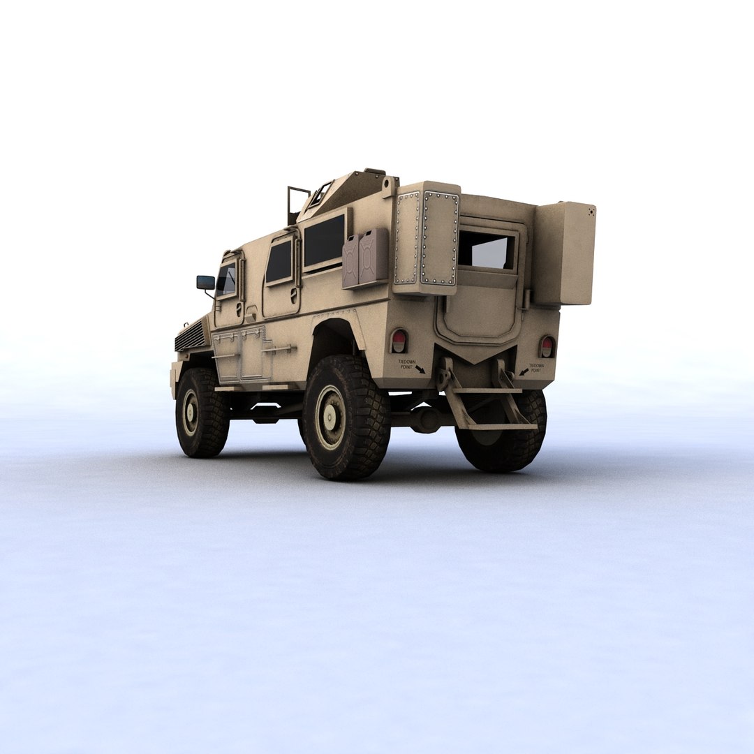 3ds Max Rg-33 Vehicle