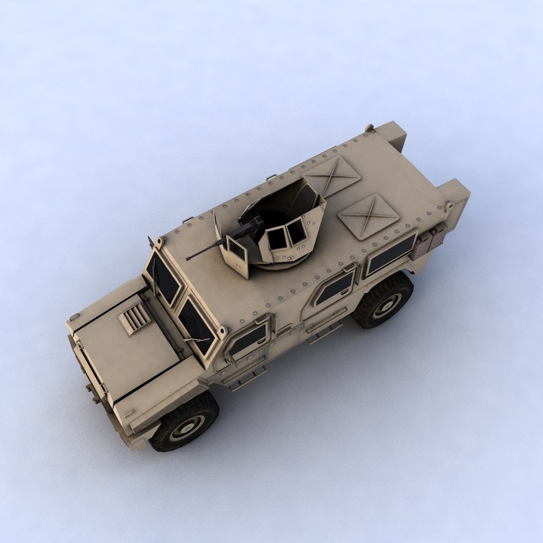 3ds Max Rg-33 Vehicle