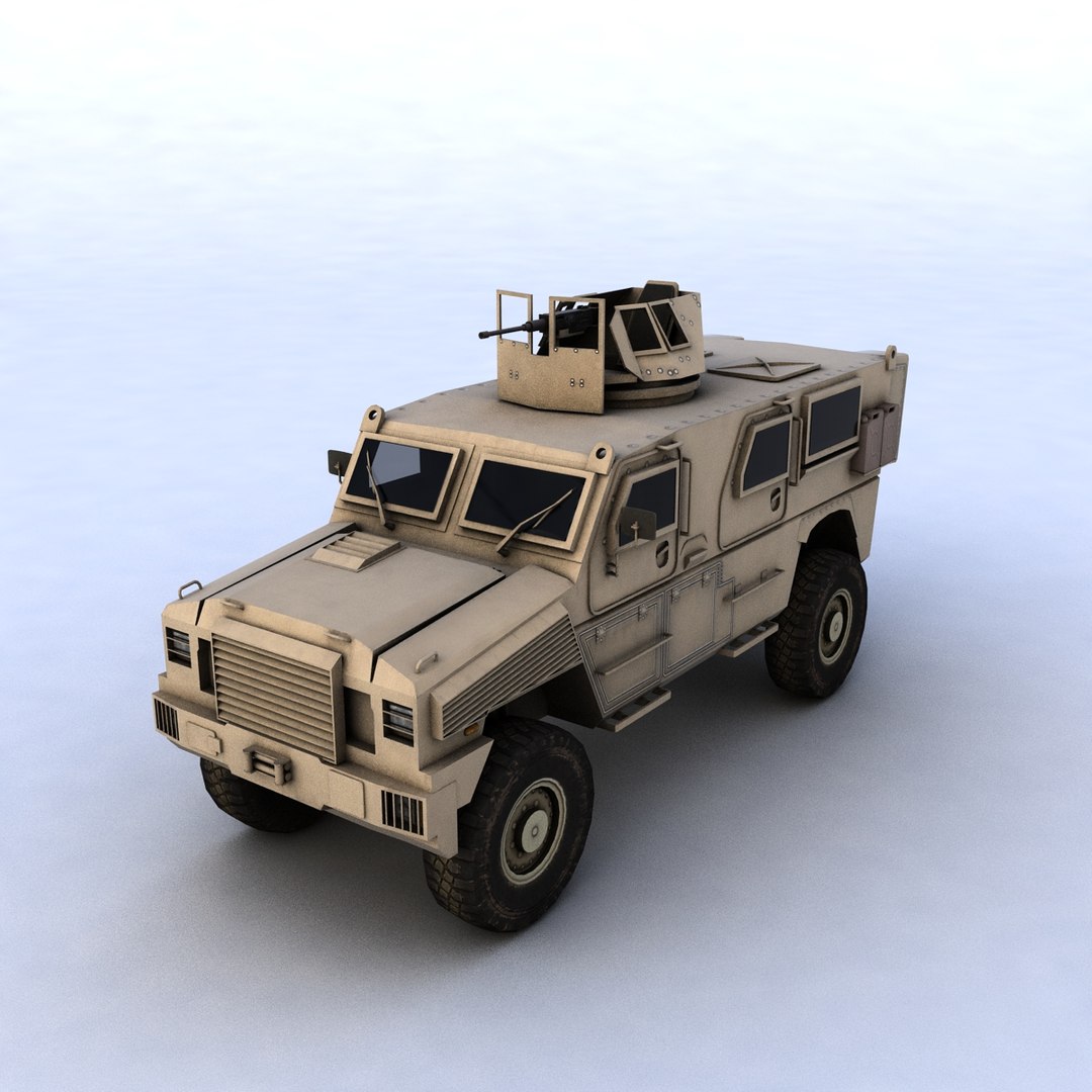 3ds Max Rg-33 Vehicle