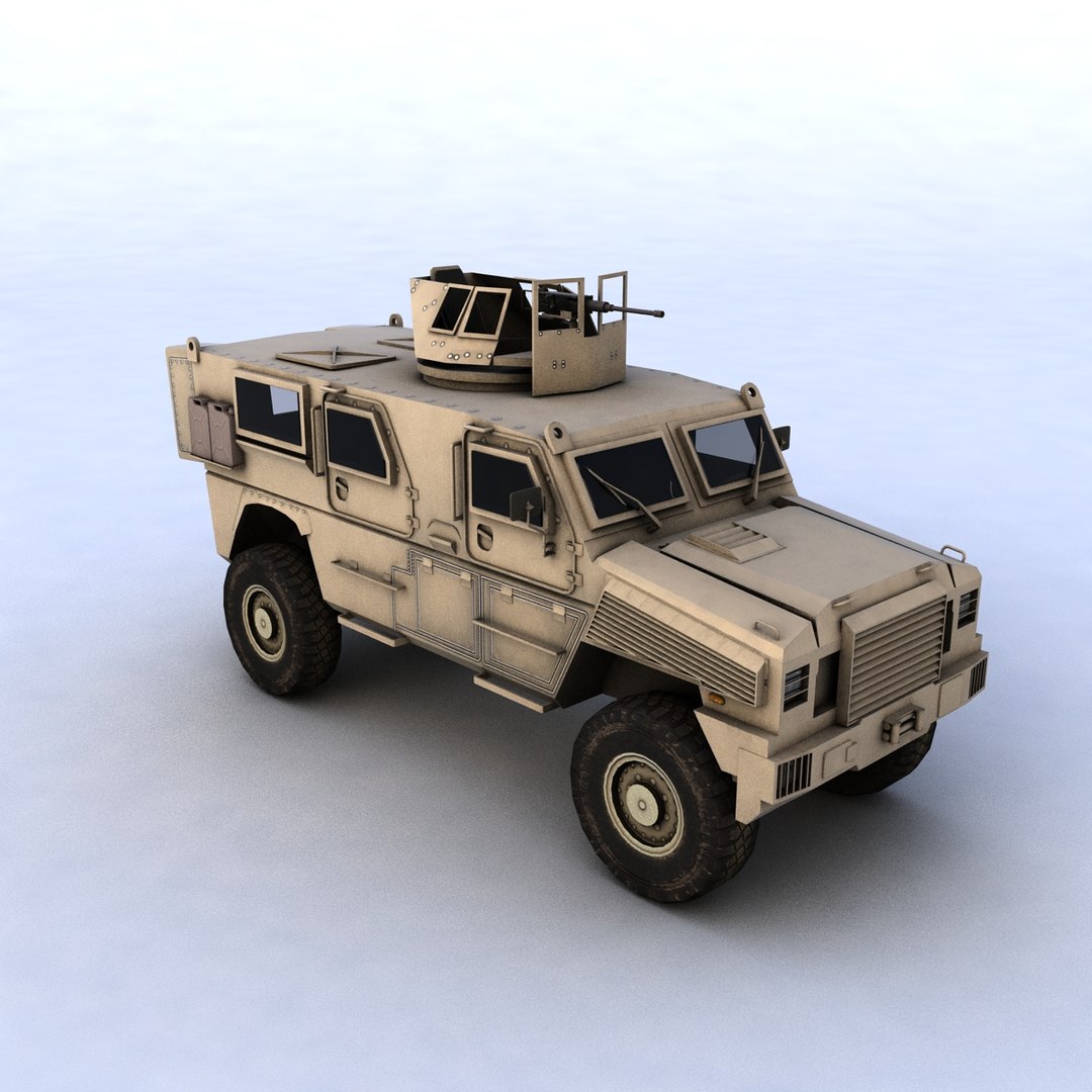 3ds Max Rg-33 Vehicle