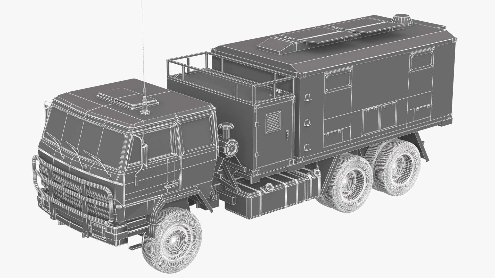 Command Vehicle 3D - TurboSquid 1662861