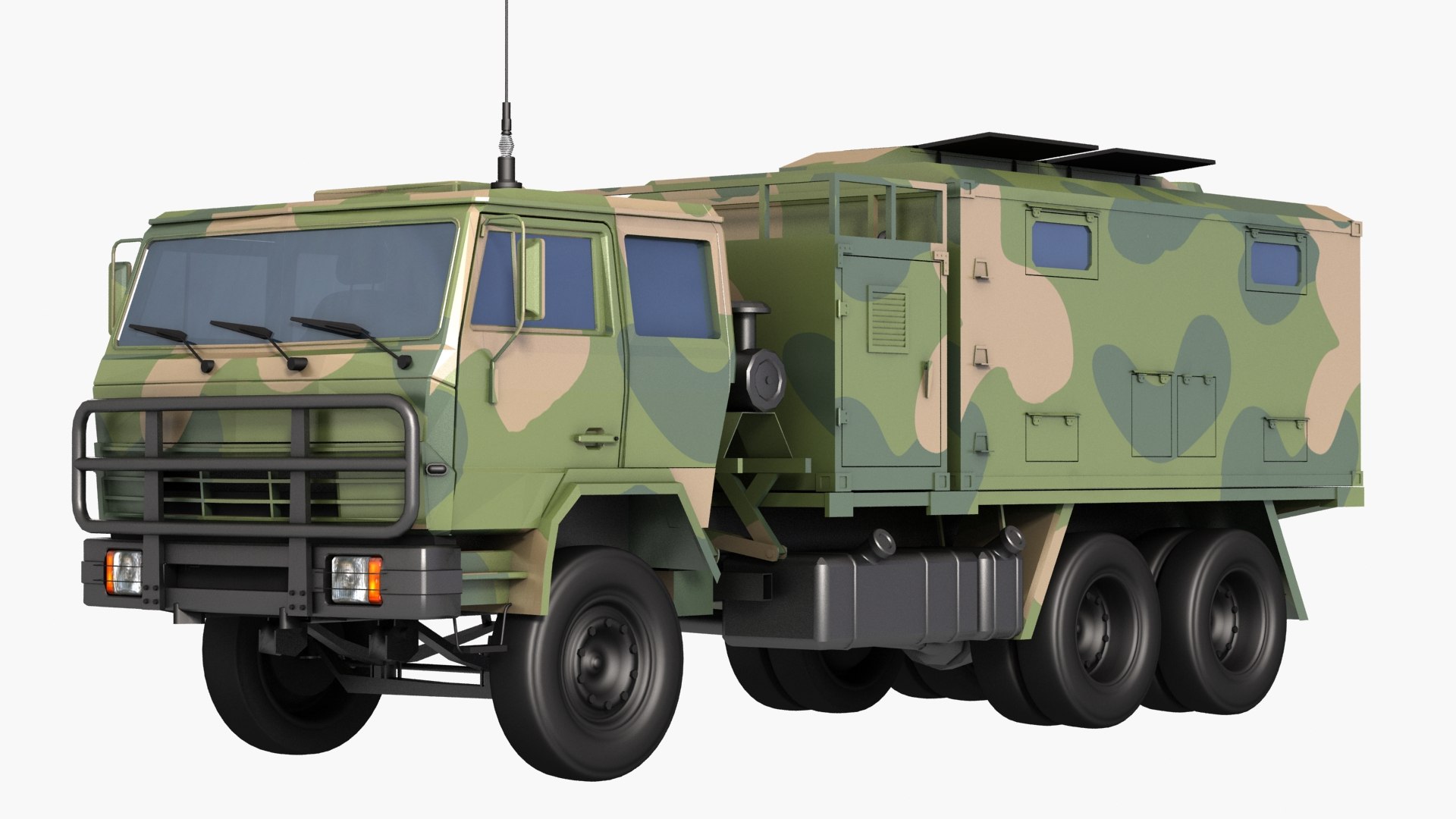 Command Vehicle 3D - TurboSquid 1662861
