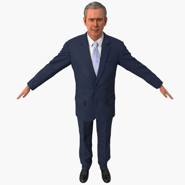 max george w bush hair