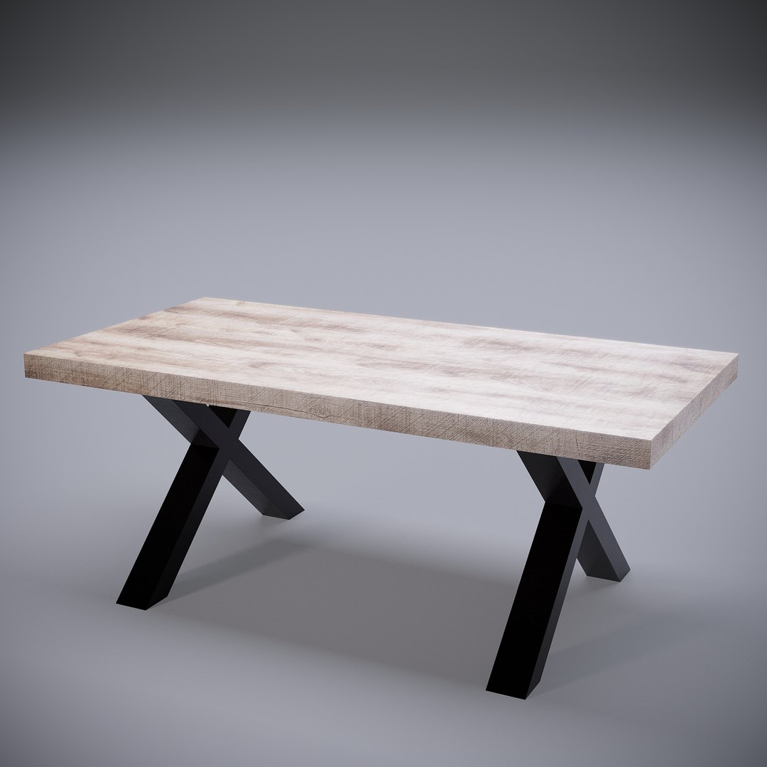 3D Table 01 Model - TurboSquid 1944372