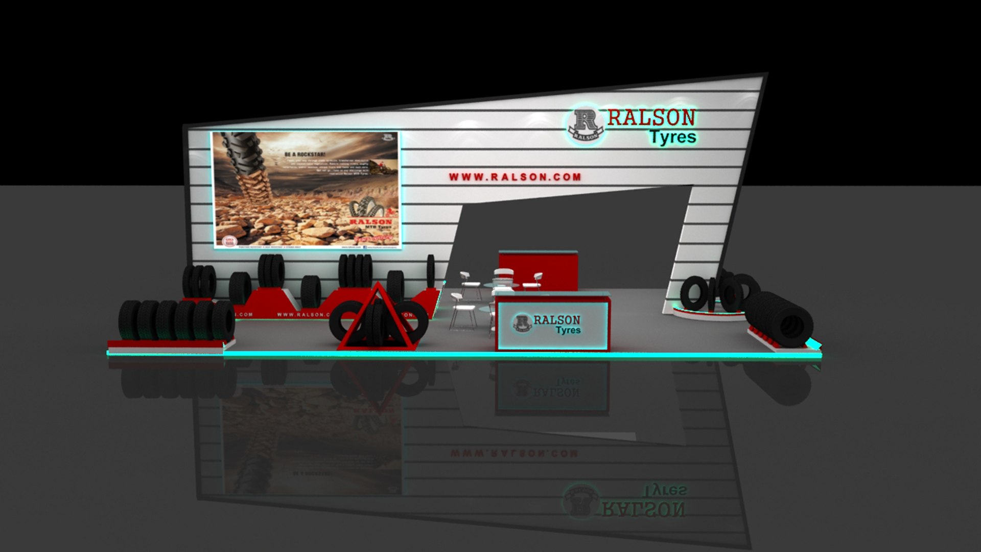 4 Side Open Stand 3D Model - TurboSquid 1990176