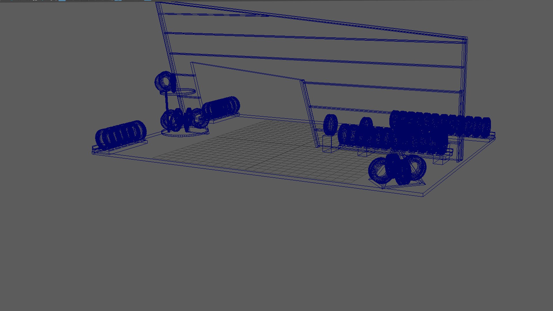 4 Side Open Stand 3D Model - TurboSquid 1990176